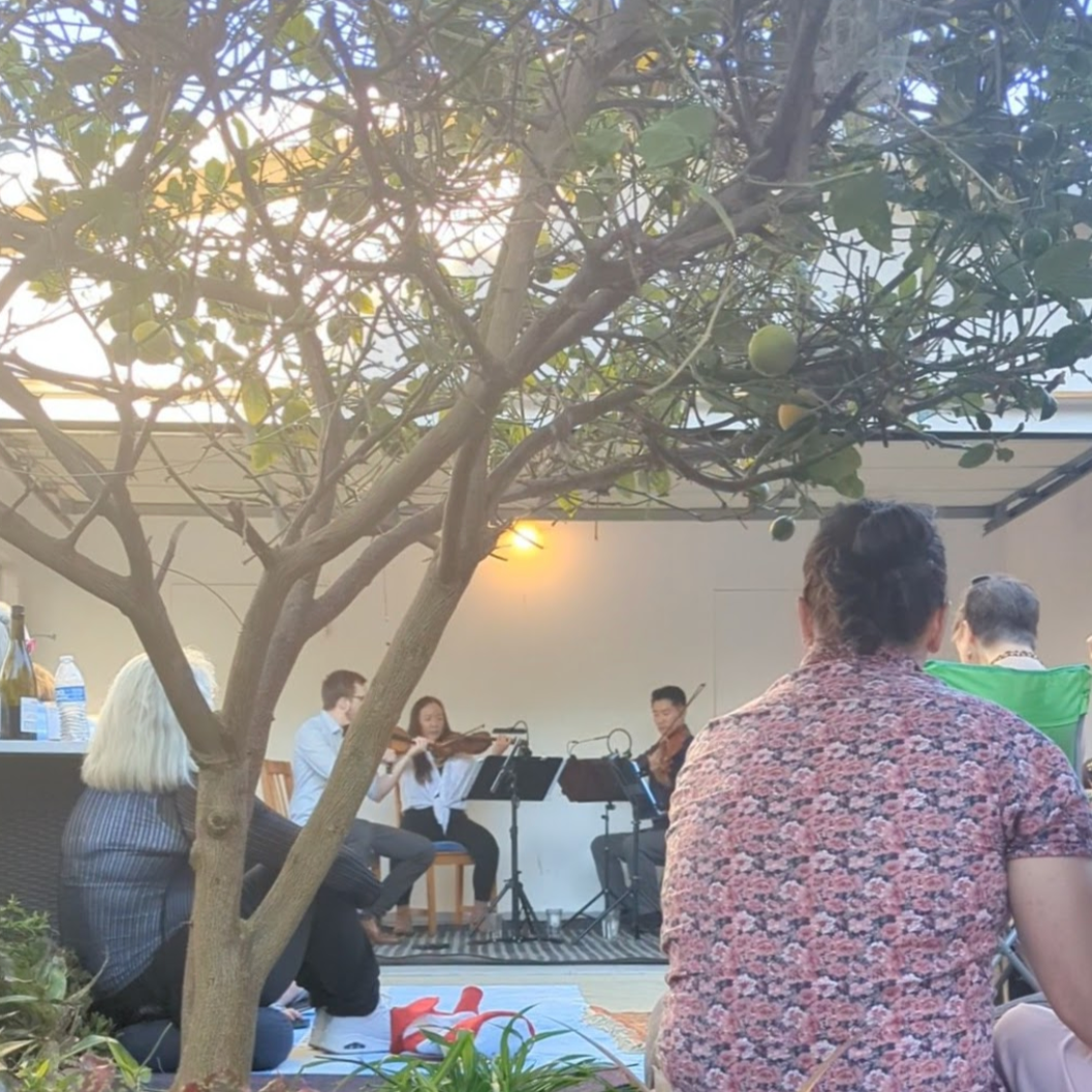 Friday evening string quartet garden concert - Groupmuse