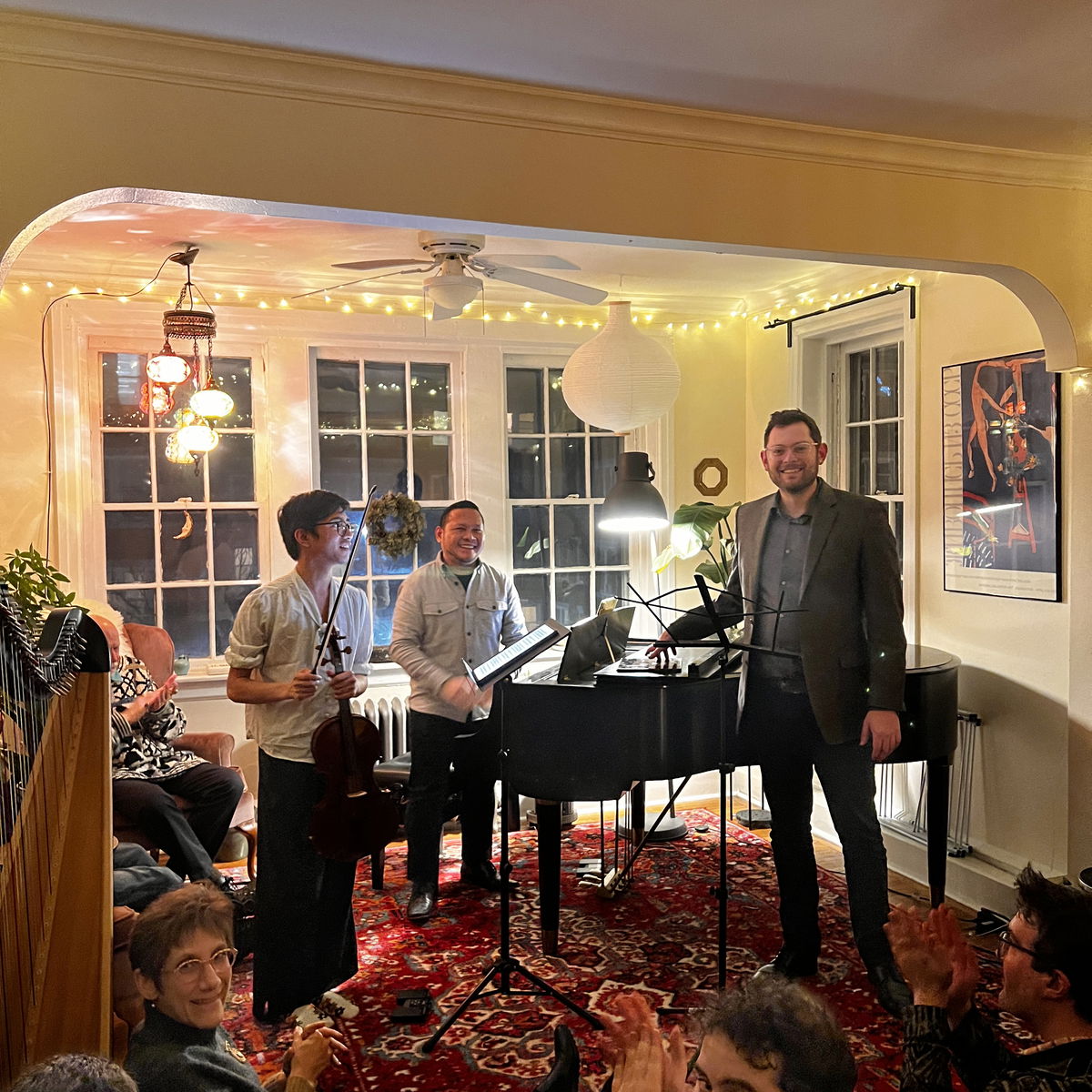 Spring muse! Music for viola, mezzo-soprano and baritone, and piano ...