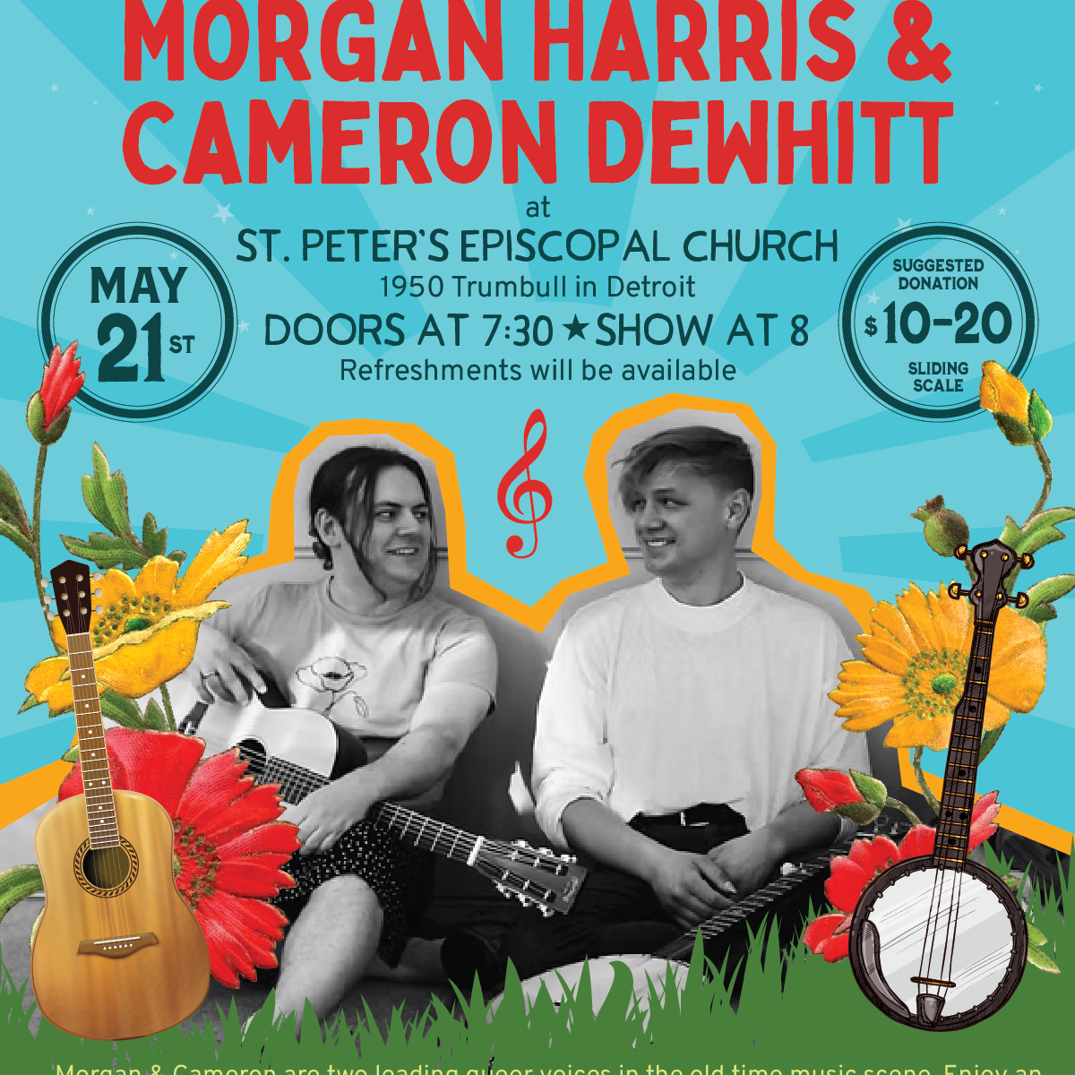 Queer Old Time Music in Detroit! Detroit Folk School Presents Morgan ...