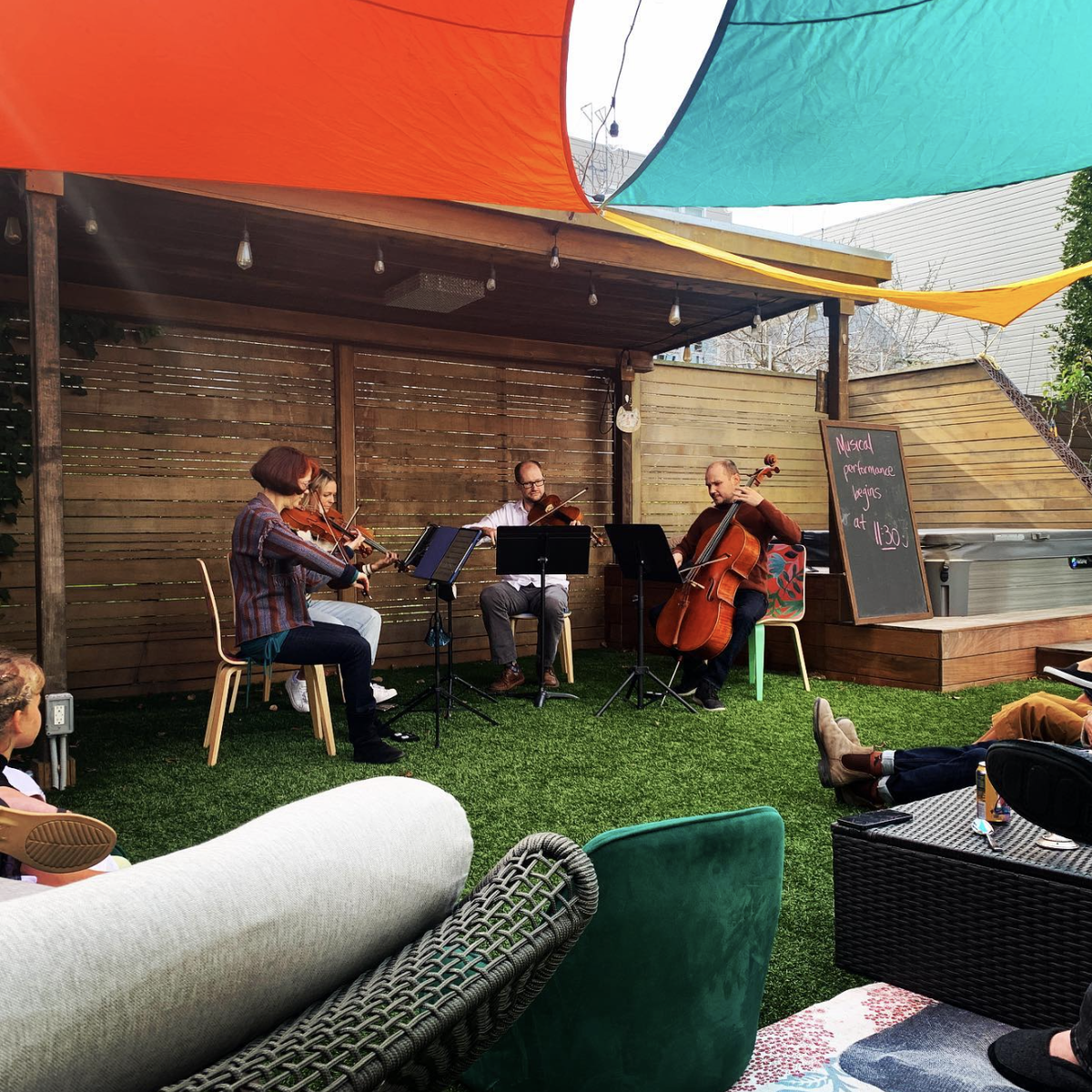Live music & happy hour at Noasis! - Groupmuse